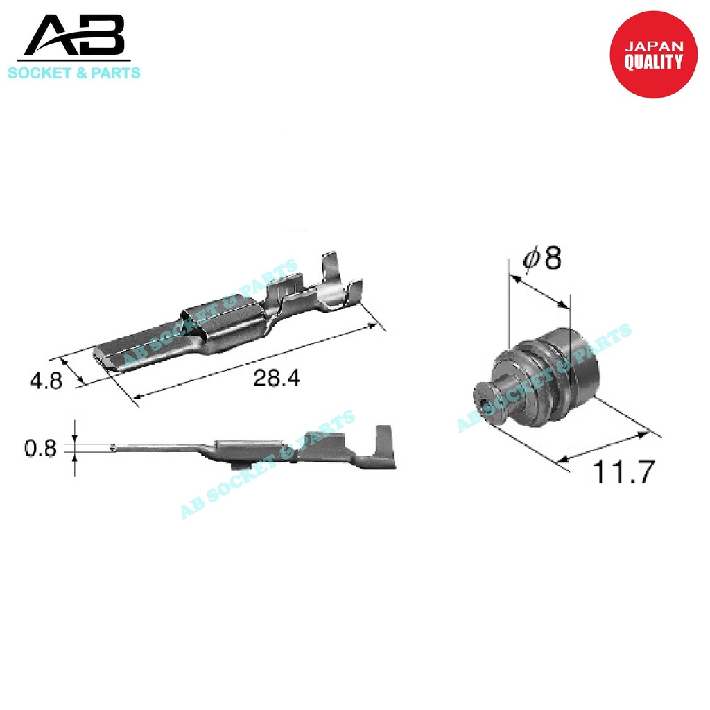 2 Pin Toyota Vios Altis Camry Estima Avanza Harrier Hiace Lexus ...