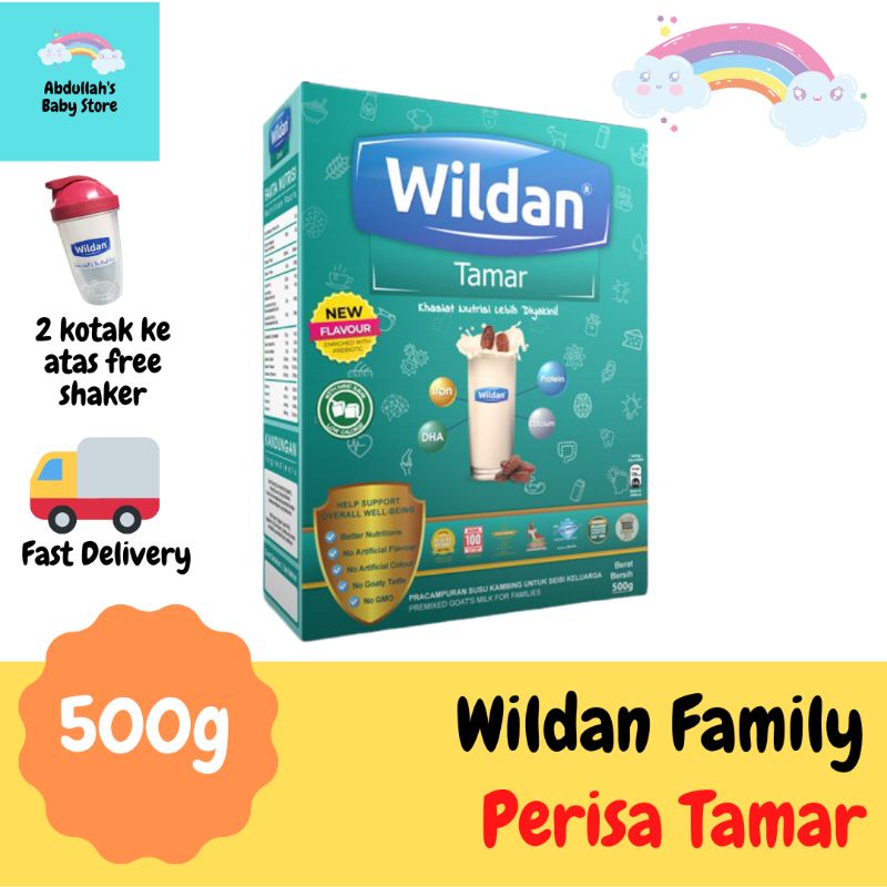 Wildan Tamar 500g - Milk Booster - Susu Kambing Kurma Untuk Kanak-Kanak ...