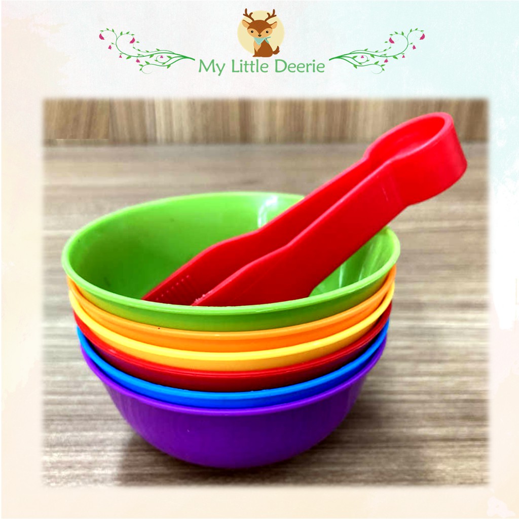 Rainbow Counting Bears Colour Counters Children Kids Fine Motor Colour ...