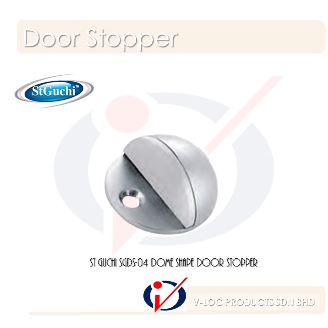 ST GUCHI SGDS-04 DOME SHAPE DOOR STOPPER/ (Tanpa Gerudi) Penahan Pintu ...