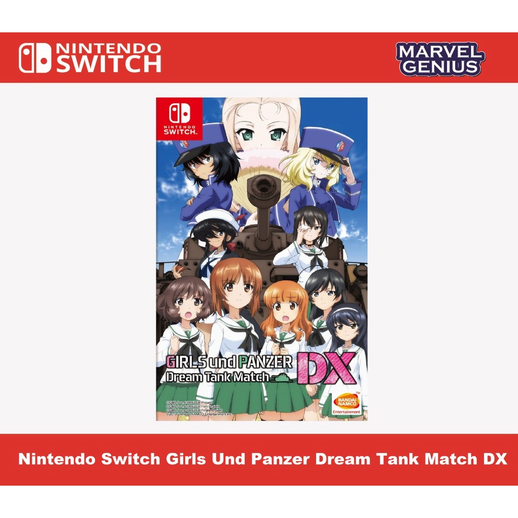 NSW NS Nintendo Switch GAME GIRLS UND PANZER DREAM TANK MATCH DX ...