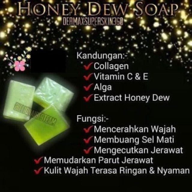 HONEY DEW SOAP ORIGINAL 🔥 | Shopee Malaysia