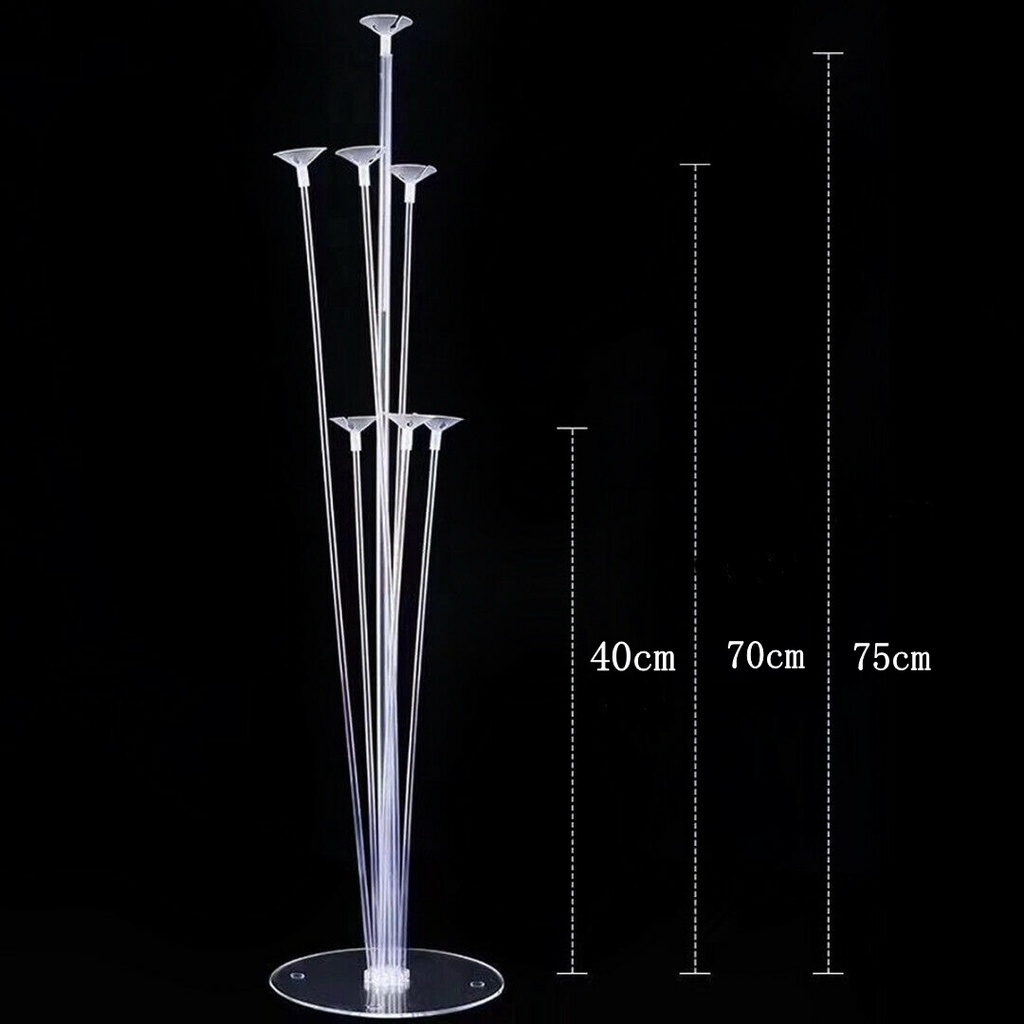 1 Set 163x73CM Round Balloon Stand Holder / Balloon Arch Ring stand ...
