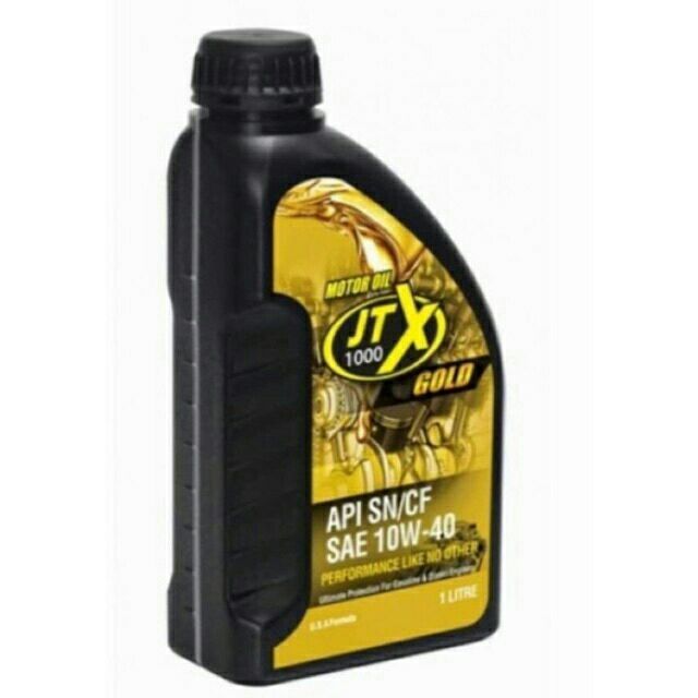 JTX 1000 GOLD MOTOR OIL 1 LITER | Shopee Malaysia