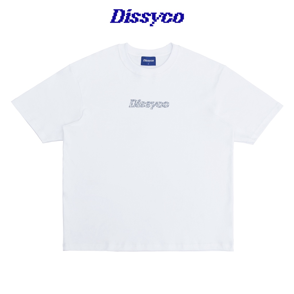 Dissyco Pixel Logo Tee (White & Black) | Shopee Malaysia