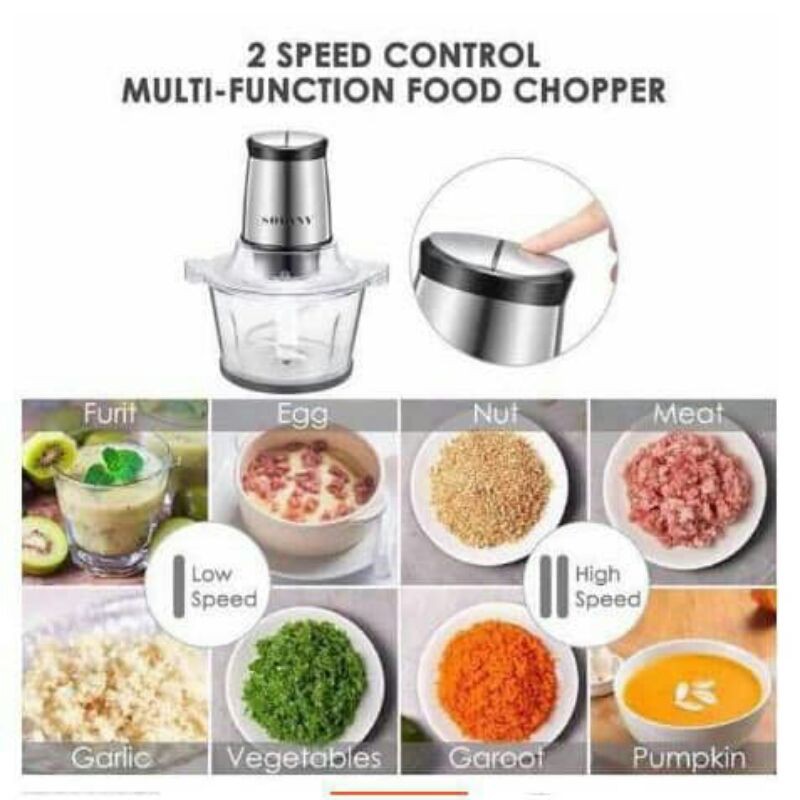 SOKANI FOOD PROCESSOR 1.5 L (REGISTER BRAND) | Shopee Malaysia
