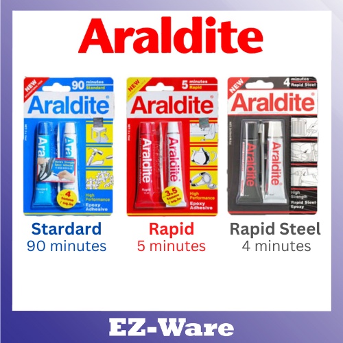 Original ARALDITE High Performance Epoxy Adhensive Glue 2x15ml Standard ...