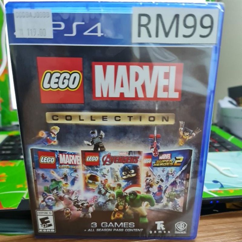 PS4 LEGO MARVEL COLLECTION ENG R1 NEW AND SEALED | Shopee Malaysia
