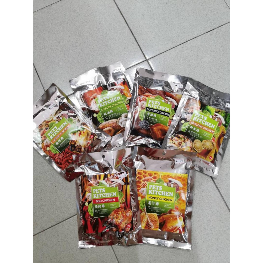 Pets Kitchen Chicken Snack Assorted Flavor (80g) | Shopee Malaysia