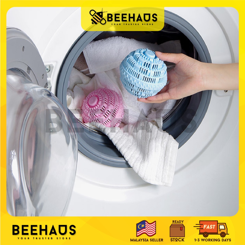 Beehaus Reusable Magic Washing Ball | Large Laundry Ball Wash Ball Sea ...