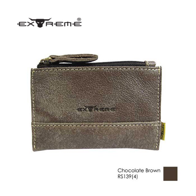 [Extreme] Genuine Leather Coin Holder Pouch | Dompet Duit Syiling Kulit ...