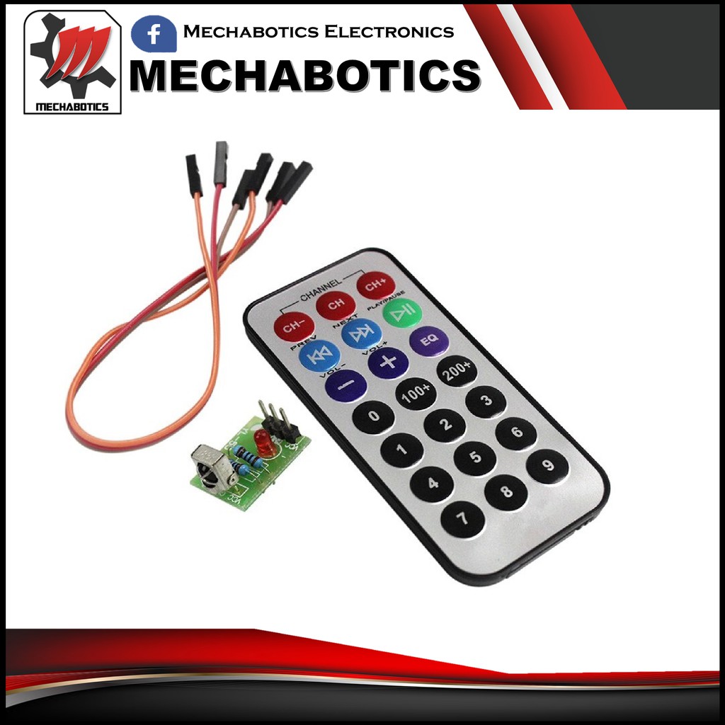 Hx1838 Ir Remote Kit Silver Hx1838 Infrared Remote Control Module