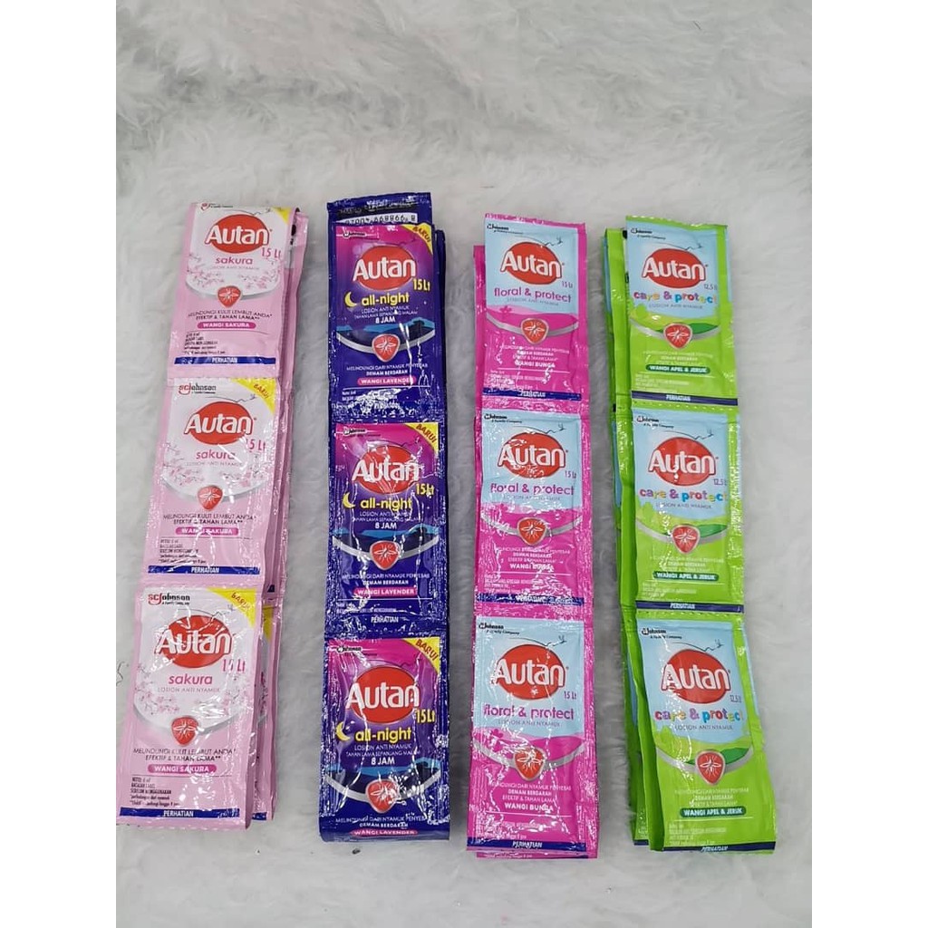 [BORONG] RM0.37 *48PCS AUTAN LOSION ANTI NYAMUK WANGI BUNGA ( INDONESIA ...