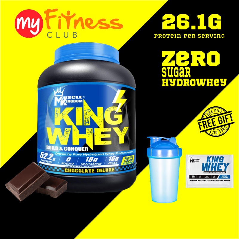 Muscle Kingdom King Whey Isolated Protein (1.8kg) | Shopee Malaysia