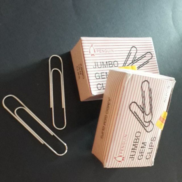 Jumbo paper clip (2 boxes) | Shopee Malaysia