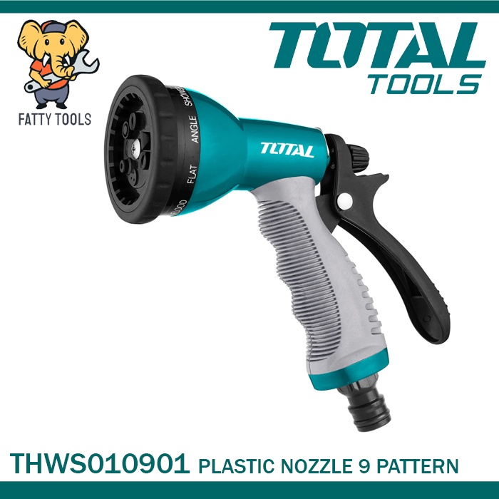 TOTAL THWS010901 PLASTIC TRIGGER NOZZLE 9 PATTERN | Shopee Malaysia