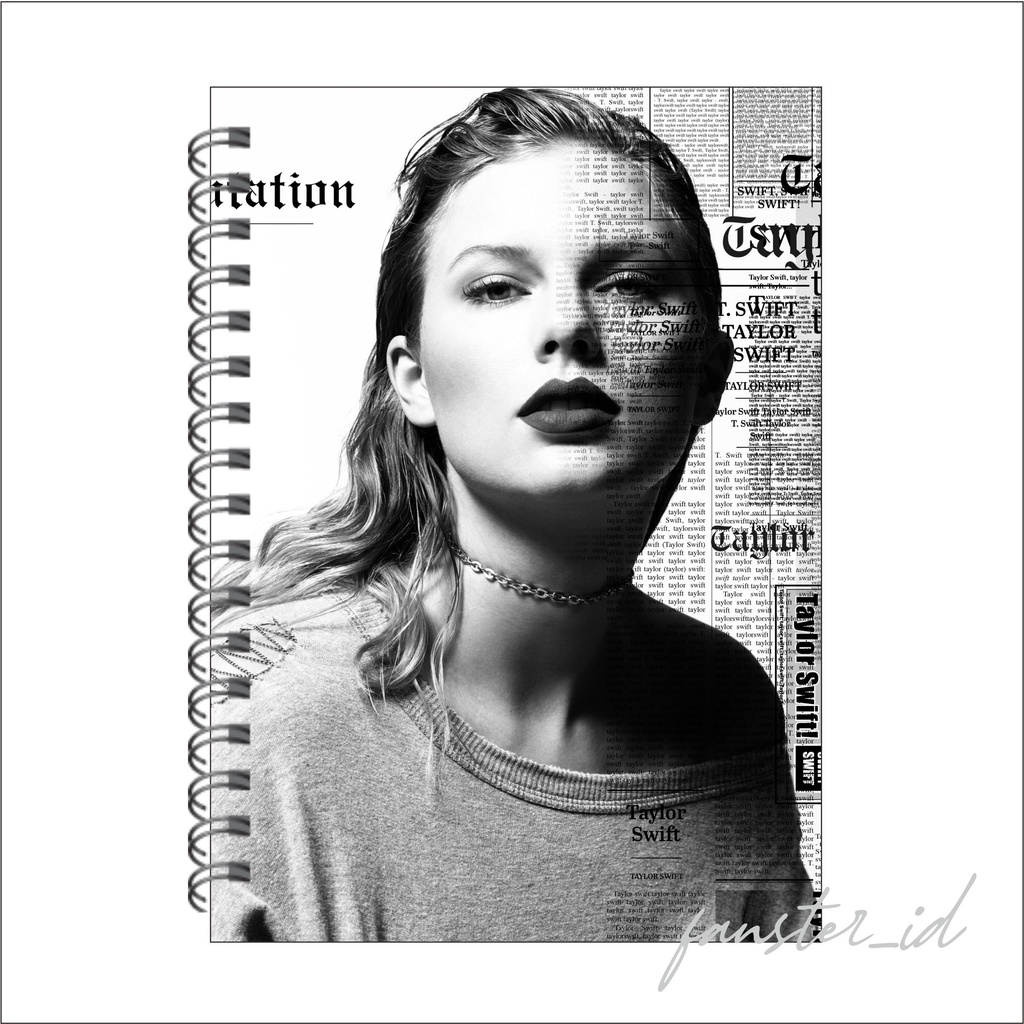 Taylor Swift A5 Notebook | Shopee Malaysia