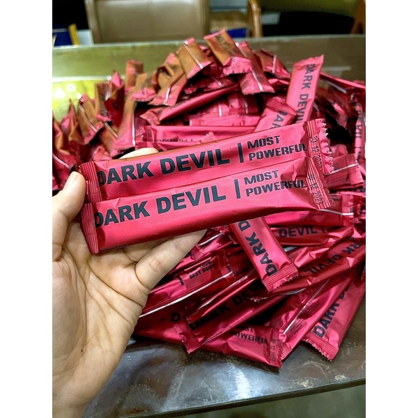 Sample (1SV) Pre Workout DARK DEVIL - Single-use package. The strongest ...