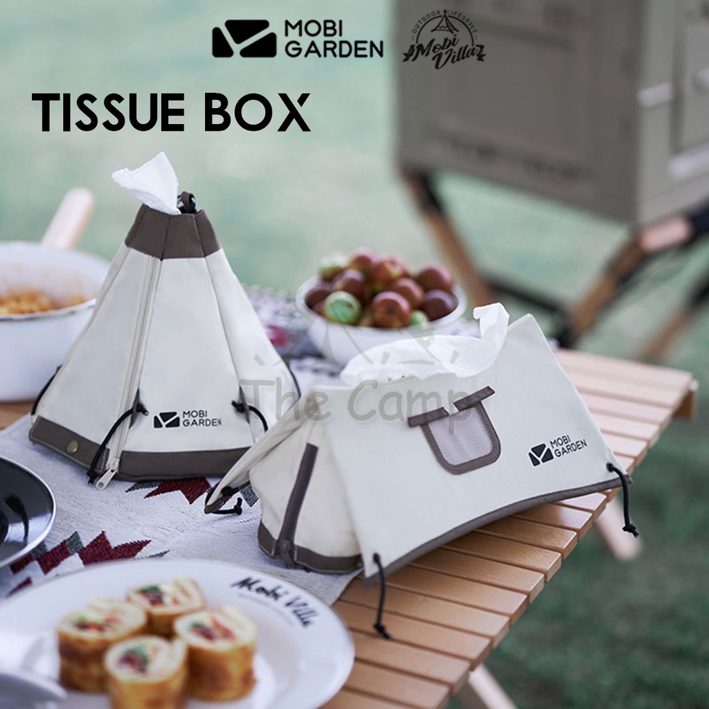 Mobi Garden Tissue Box Cotton Waterproof Exquisite Shape Tent Paper ...