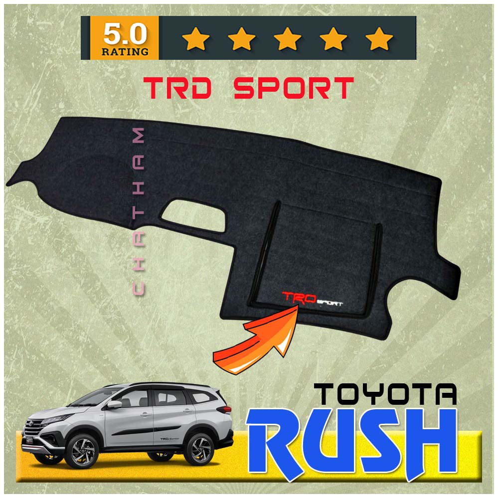 (TRD) Dashboard Cover for Toyota Rush | Shopee Malaysia