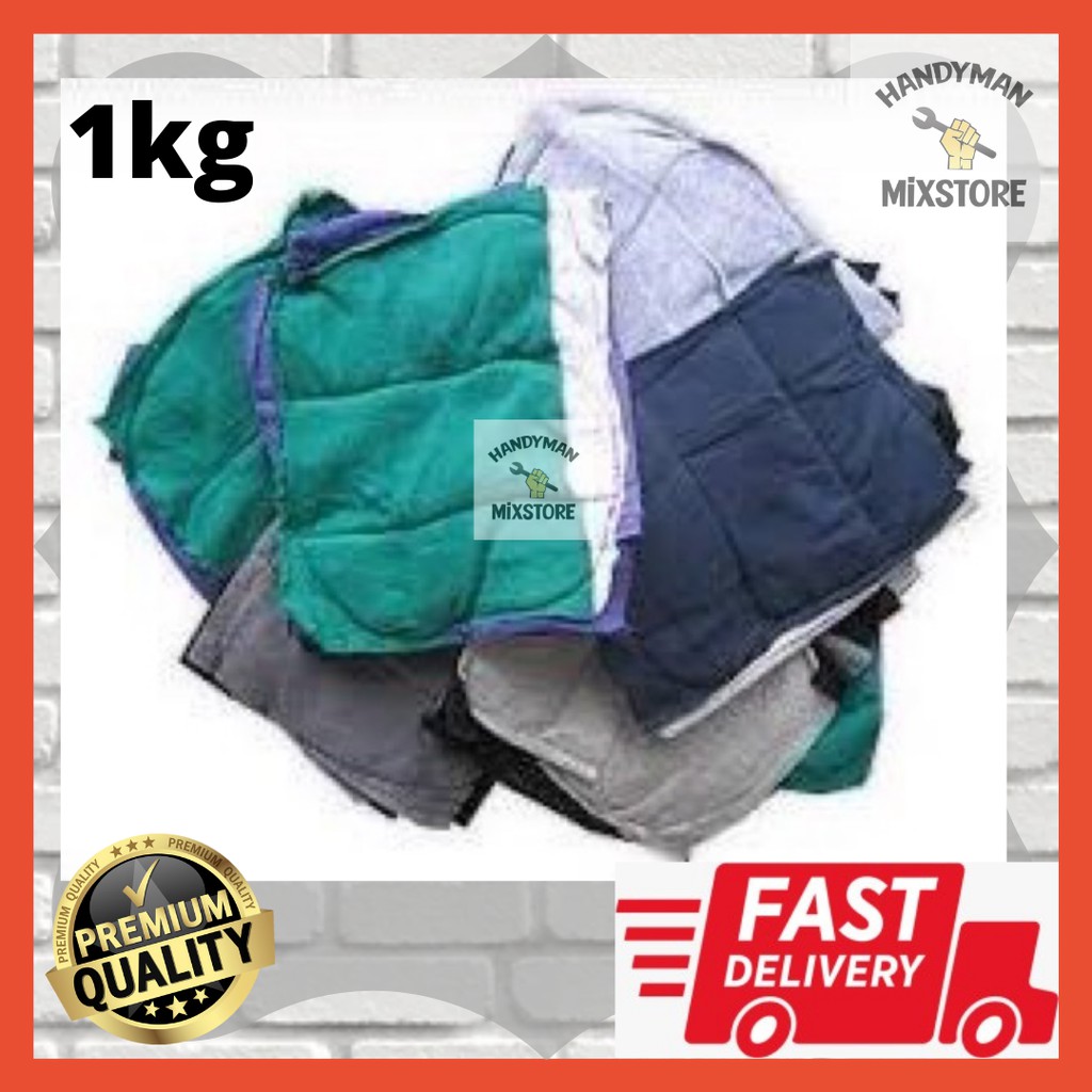 COTTON RAGS / KAIN BURUK - COLOR SEWING/LOOSE COLOR (1kg) | Shopee Malaysia