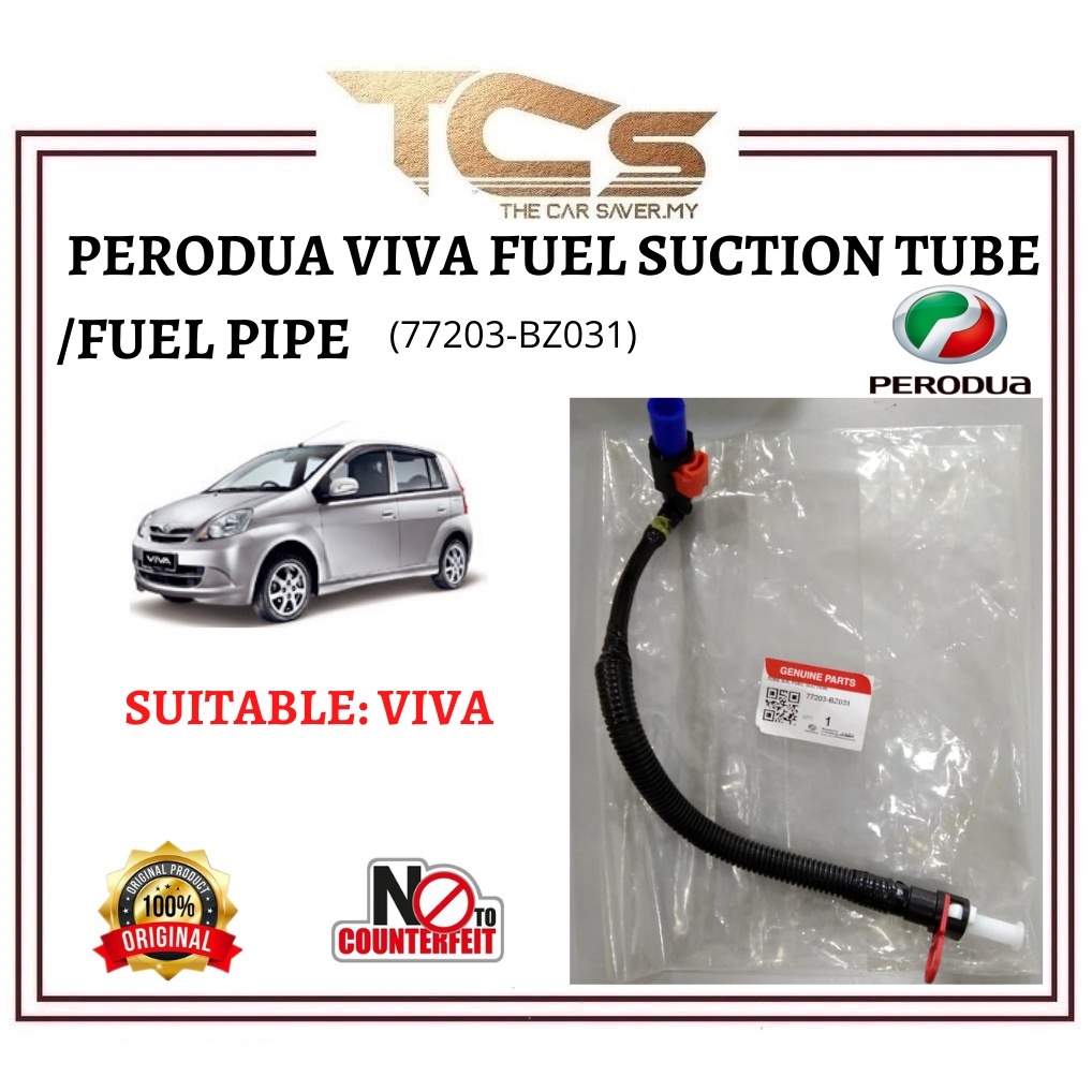 ORIGINAL PERODUA VIVA FUEL SUCTION TUBE/FUEL PIPE/PETROL HOSE-77203 ...