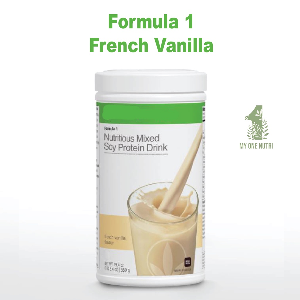 French Vanilla Formula 1 (F1) Nutritious Mixed Soy Protein Drink (100% ...