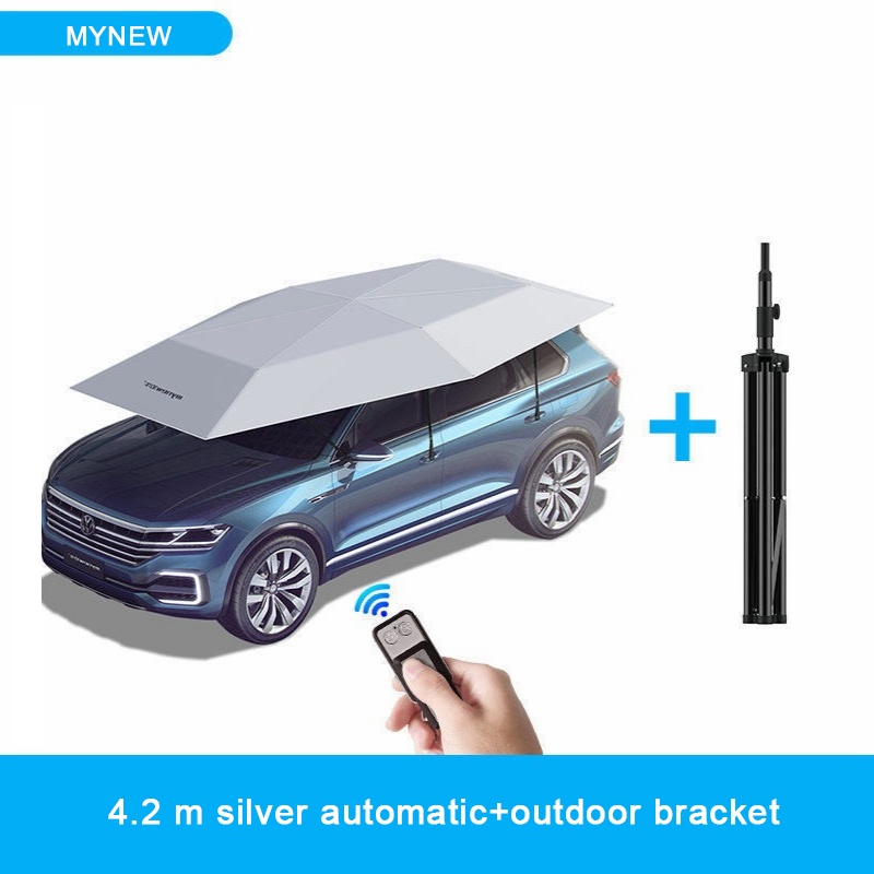 Genuine Universal Car Automatic Sun Shade Tent Car Awning Cover Car Sun ...