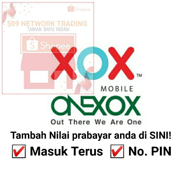 ONEXOX / XOX Prepaid Top Up | ONEXOX / XOX Prabayar Tambah Nilai ...