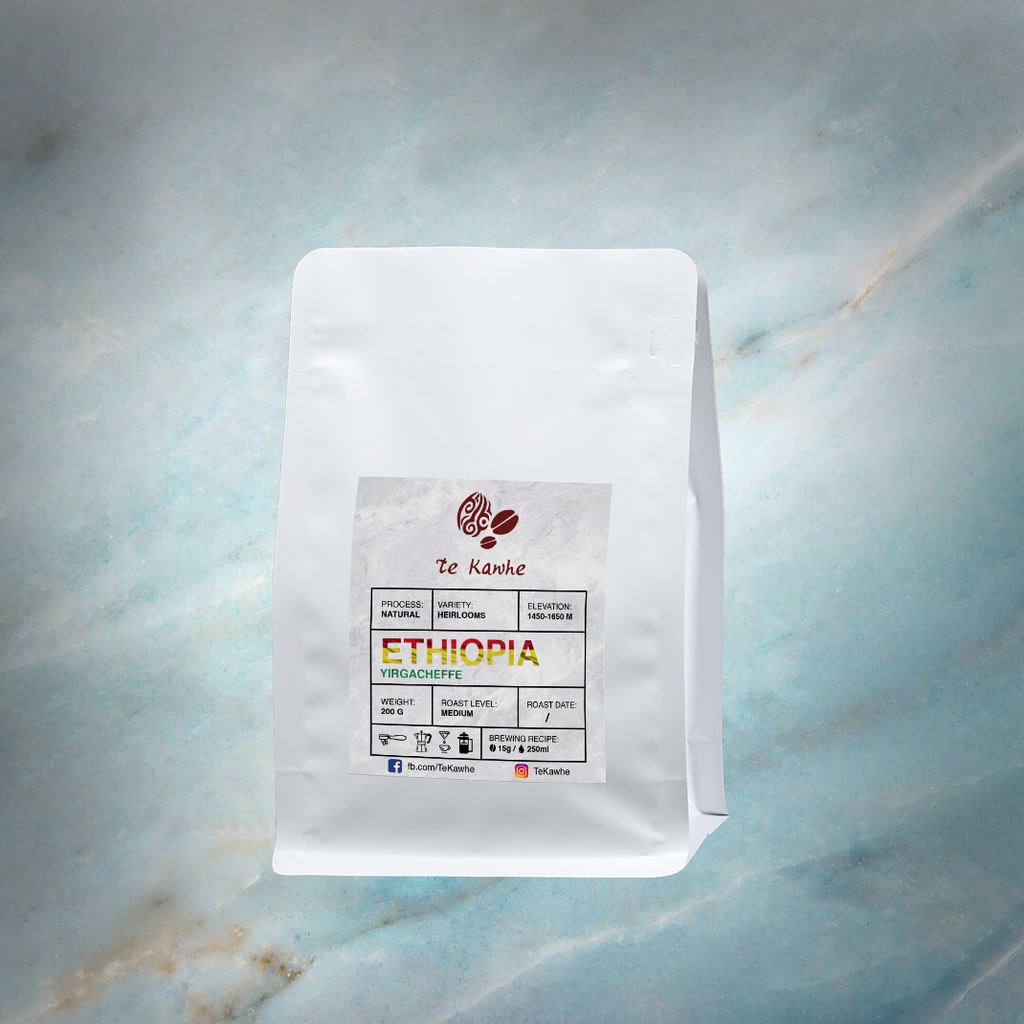 Te Kawhe Ethiopia Yirgacheffe Coffee Beans (Medium Roast) | Shopee Malaysia