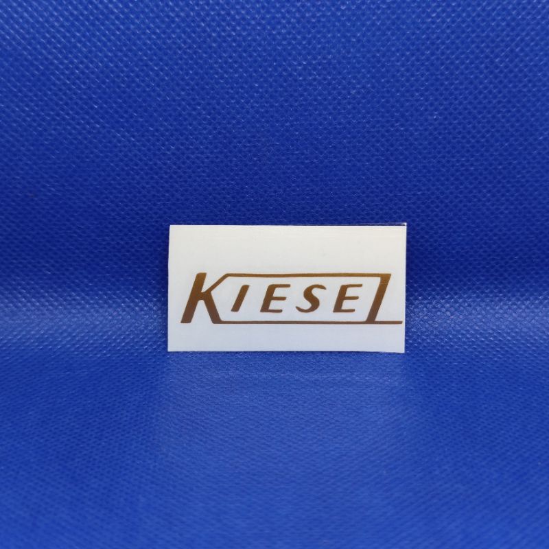 Kiesel guitar headstock logo decal/sticker gold | Shopee Malaysia