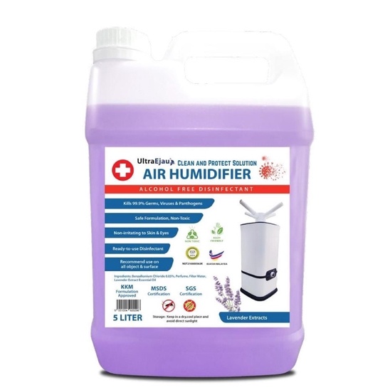 HUMIDIFIER LIQUID- Specially designed for Air HUMIDIFIER 5L ( KKM/MSDS ...