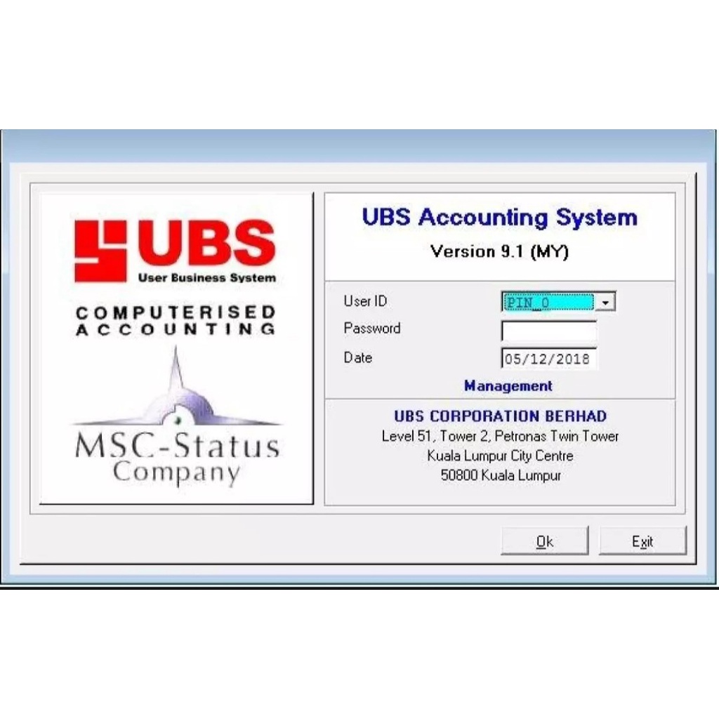 UBS Accounting & Stock Control Version 9.1 license (Coding License ...
