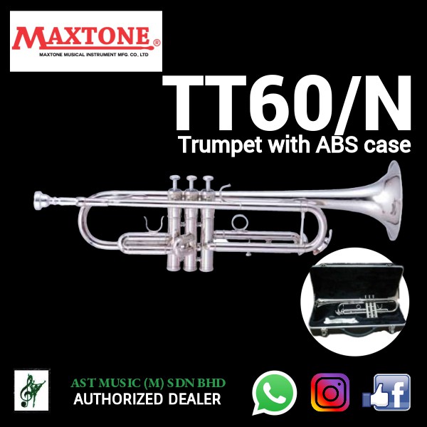 Maxtone Trumpet TT60/N with ABS case | Shopee Malaysia