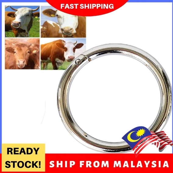 1Pcs Big Cattle (M.STOCK) Nose Ring Cattle traction ring Large Circle ...