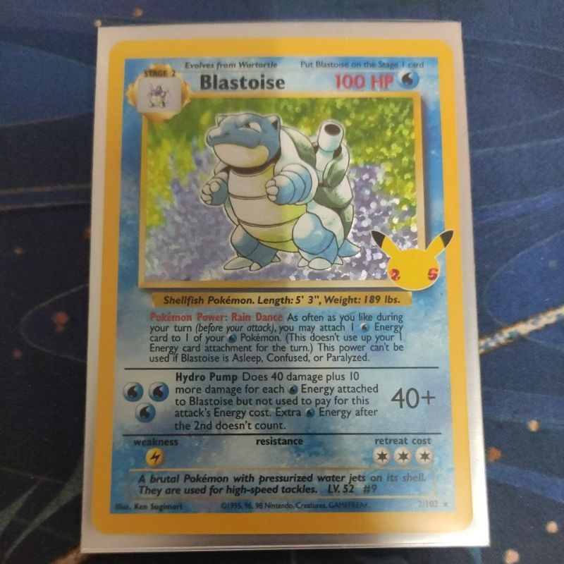 Pokemon TCG Blastoise (Celebrations Set) | Shopee Malaysia