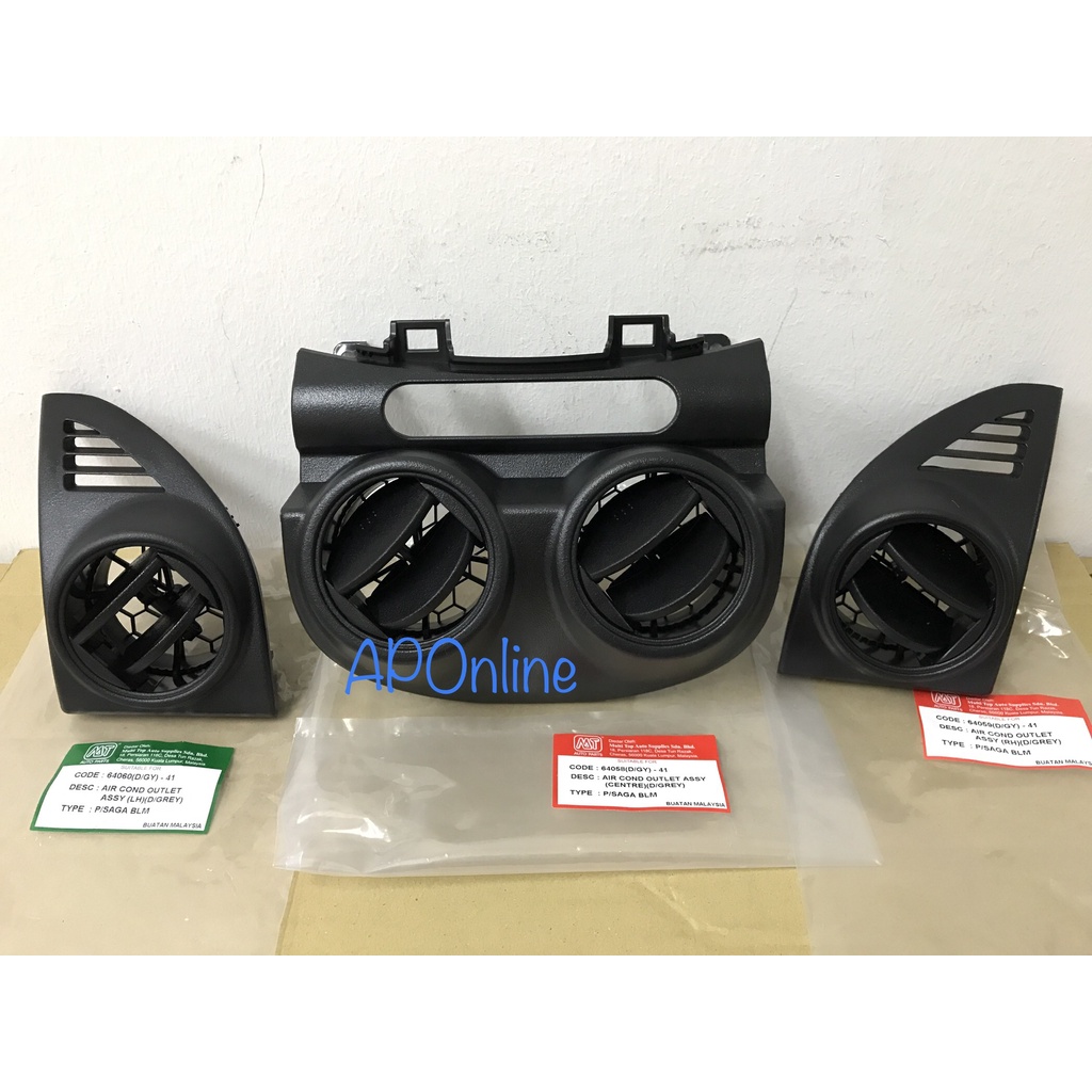 Proton Saga BLM / FLX / FL Air Cond Outlet (RH/LH/CENTER) ( BLACK ...