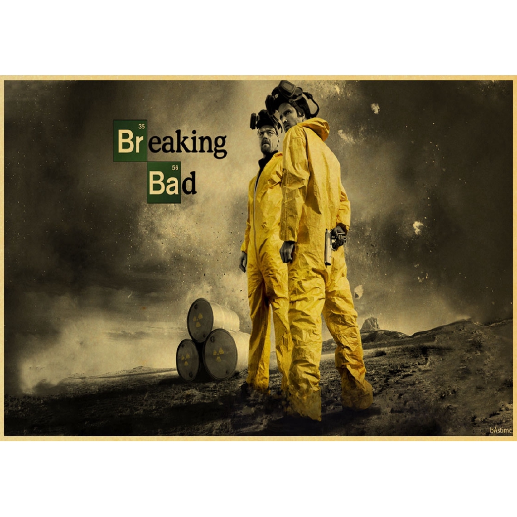 Vintage Breaking Bad Poster American TV series classic posters mural ...