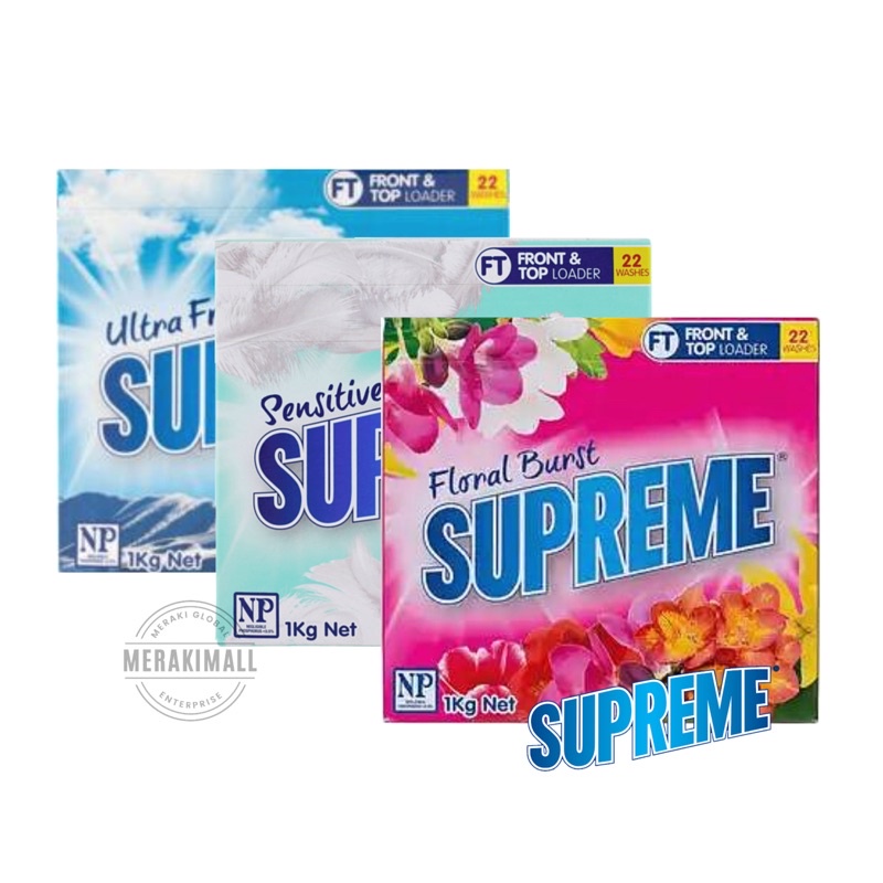 Supreme Laundry Detergent For Front and Top Loading Waching Machine ...