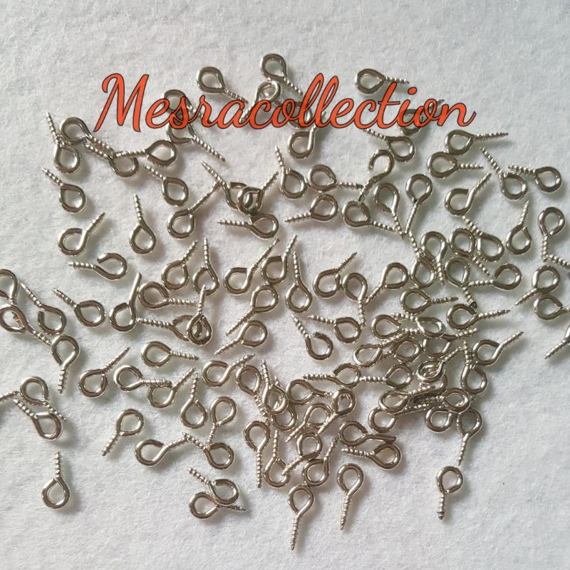 100 pcs mini srew Skru kecil craft project decoration ideas seni visual ...