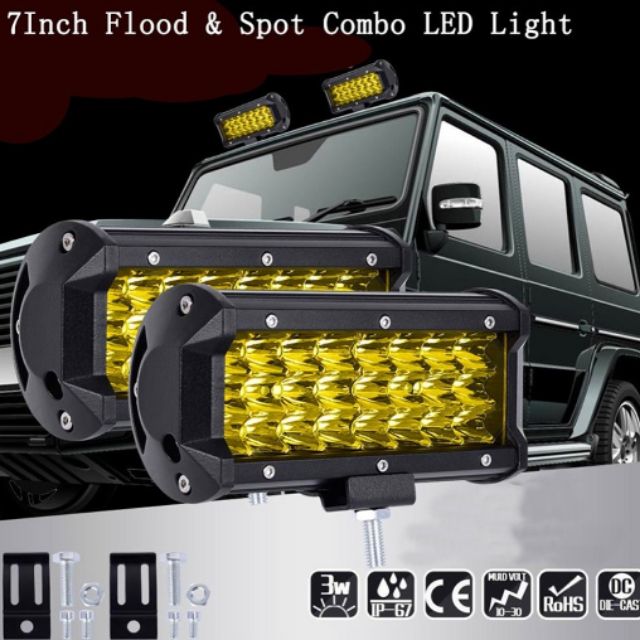 144W LED Day Light Bar Flood Spot Work Ford Driving Fog Lamp Driving ...