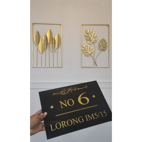 Signboard Rumah Acrylic | Shopee Malaysia