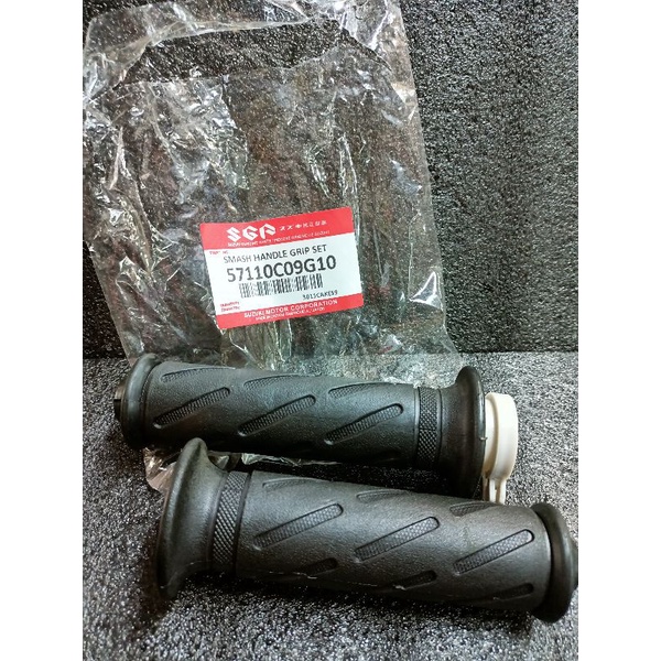 SUZUKI SMASH110/STEP 125 HANDLE GRIP WITH THROTTLE PIPE SET | Shopee ...