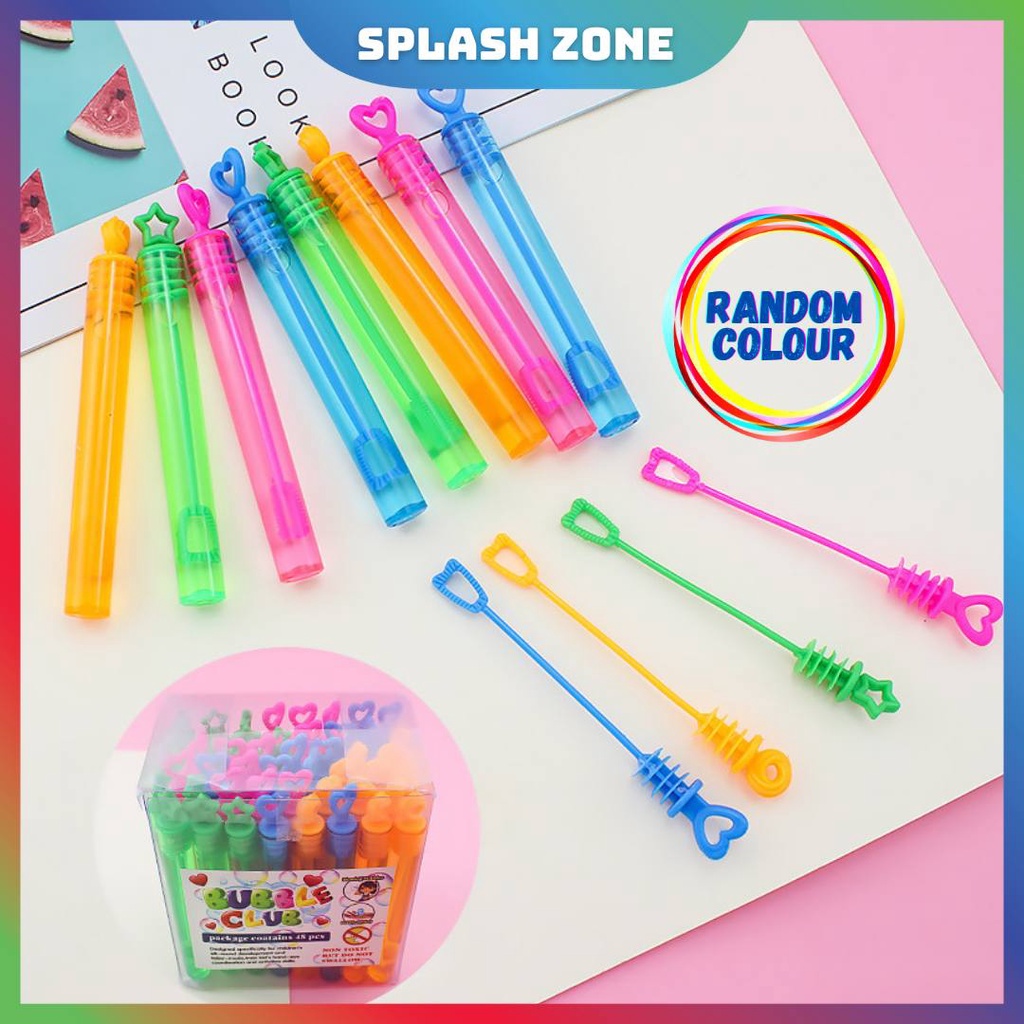 1Pc Children's Blow Mini Bubble Stick For Outdoor Party Water Play Game ...