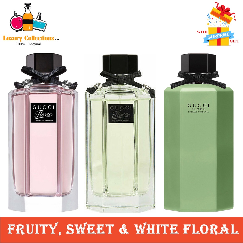 Gucci Flora Gorgeous Gardenia Limited Edition / Glamorous Magnolia ...