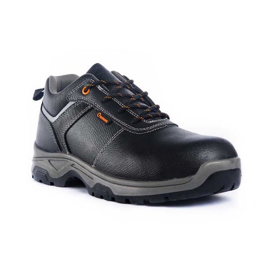 Neuking NK71 PU Leather Laced Mid Cut Safety Shoes Safety Shoe Kings ...