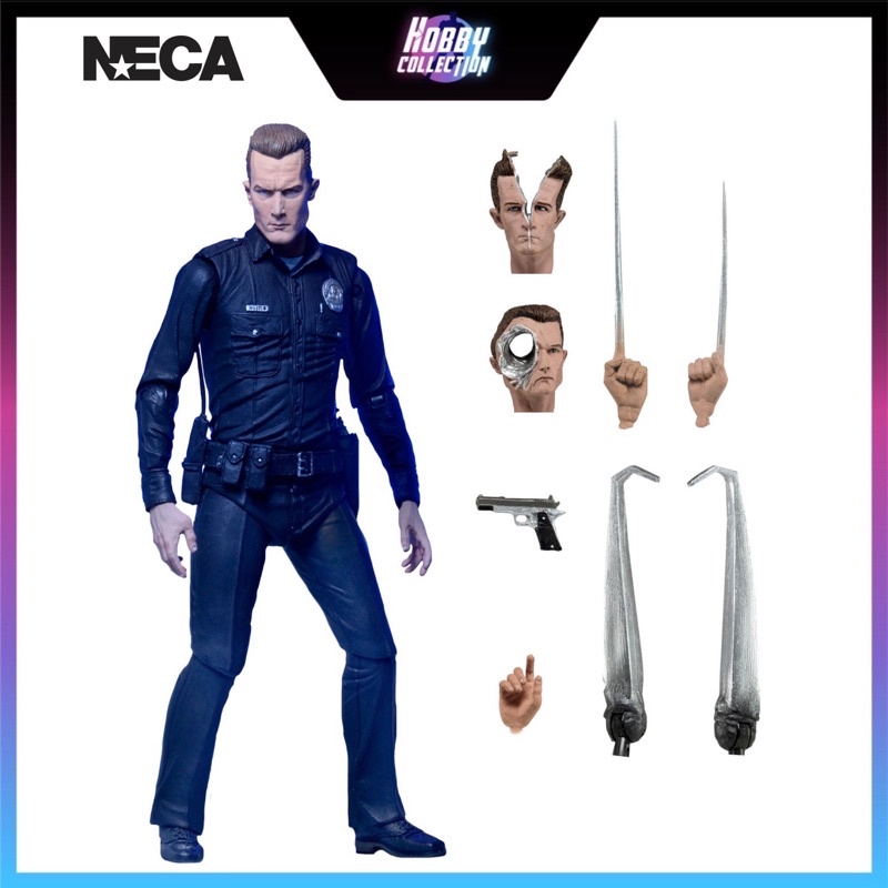 T-1000 Action Figures Original NECA Terminator 2 T1000 Action Figures ...