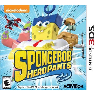 [Nintendo 3DS Cia Game] SpongeBob HeroPants (USA) | Shopee Malaysia