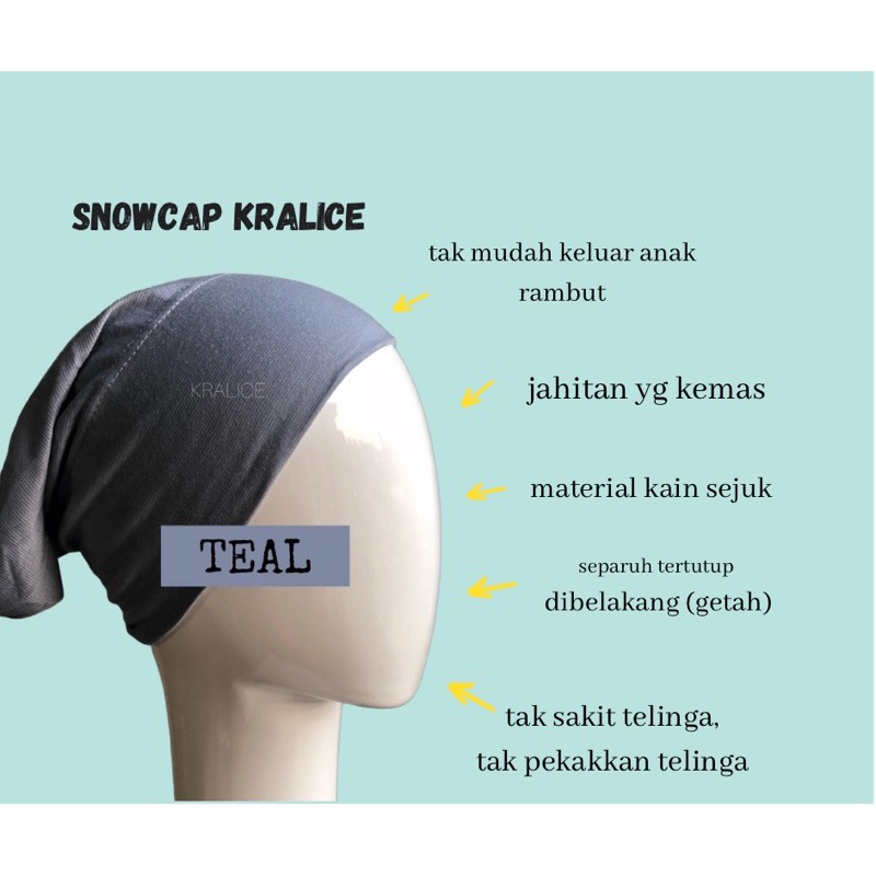 SNOWCAP MATERIAL SEJUK (ANAK TUDUNG)🔥 | Shopee Malaysia