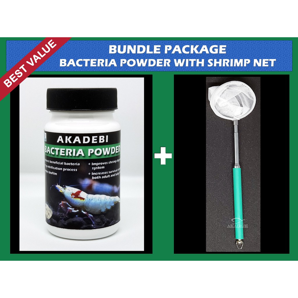 Shrimp Bacteria Powder with Net | Shopee Malaysia
